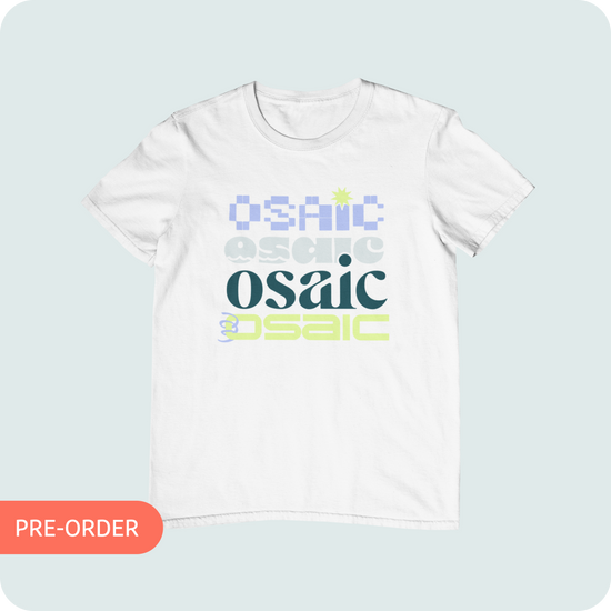 Osaic Logo Artwork T-Shirt – Osaic Events Shop