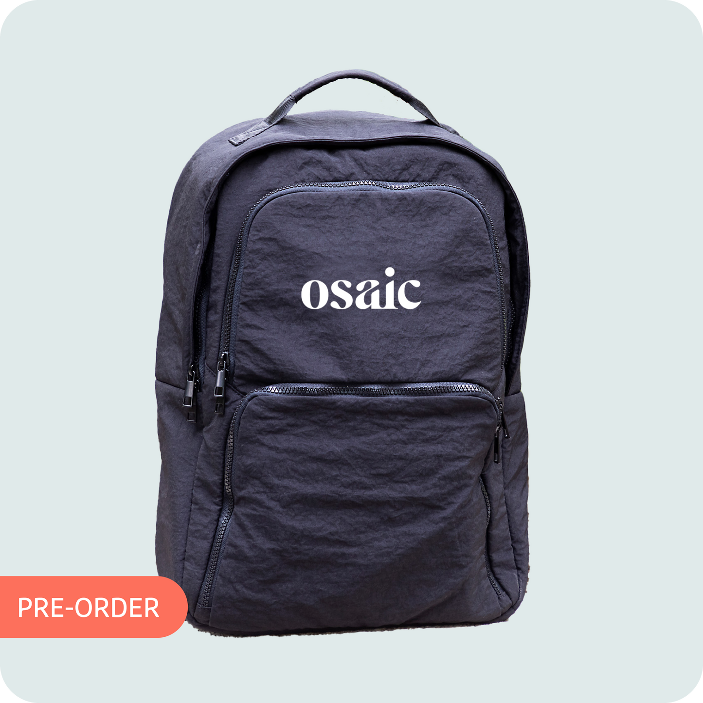 Eco-Friendly Logo Backpack – Osaic Events Shop